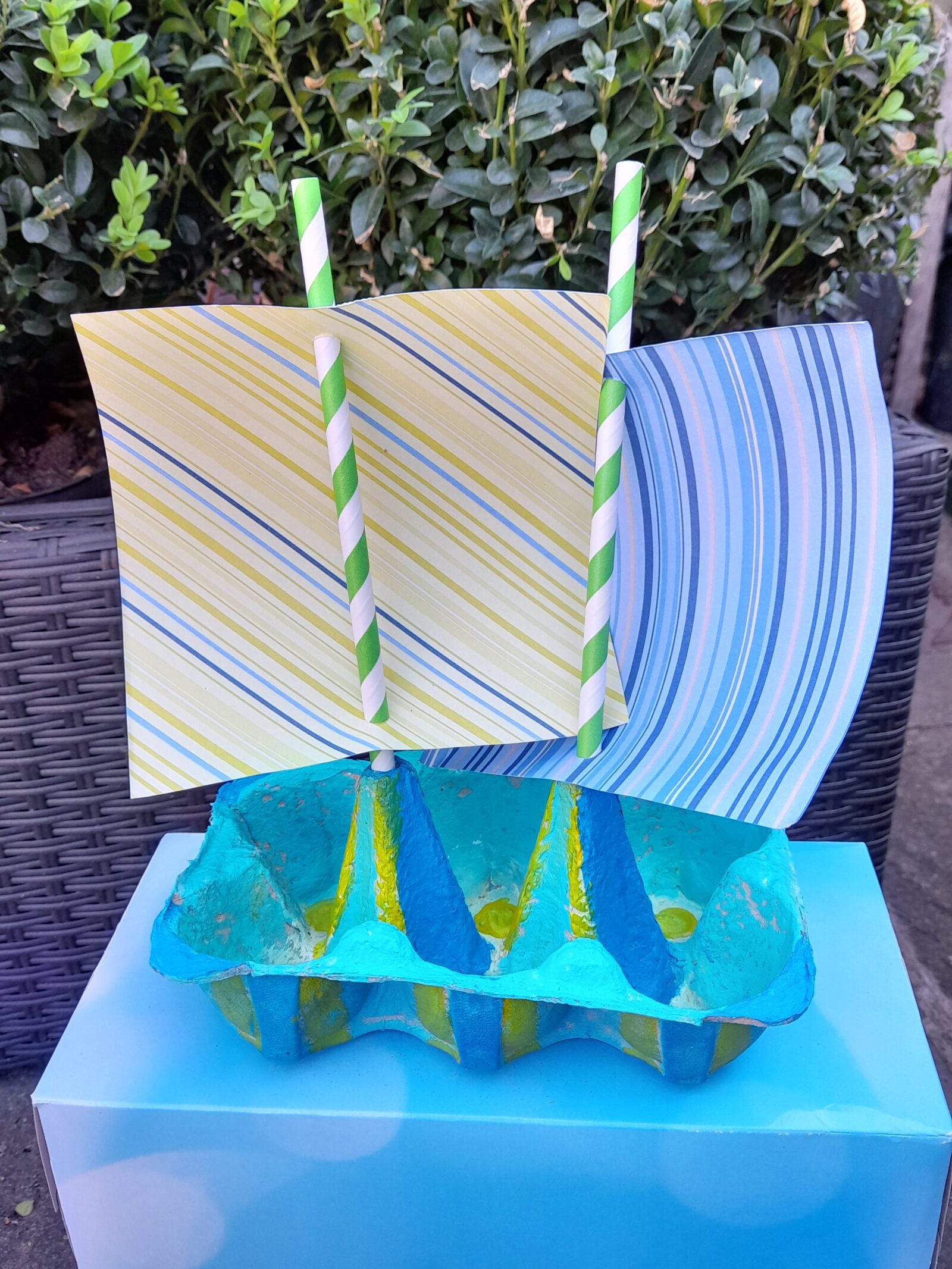 MILK CARTON SAIL BOAT! | CrazeeKidsArt.com