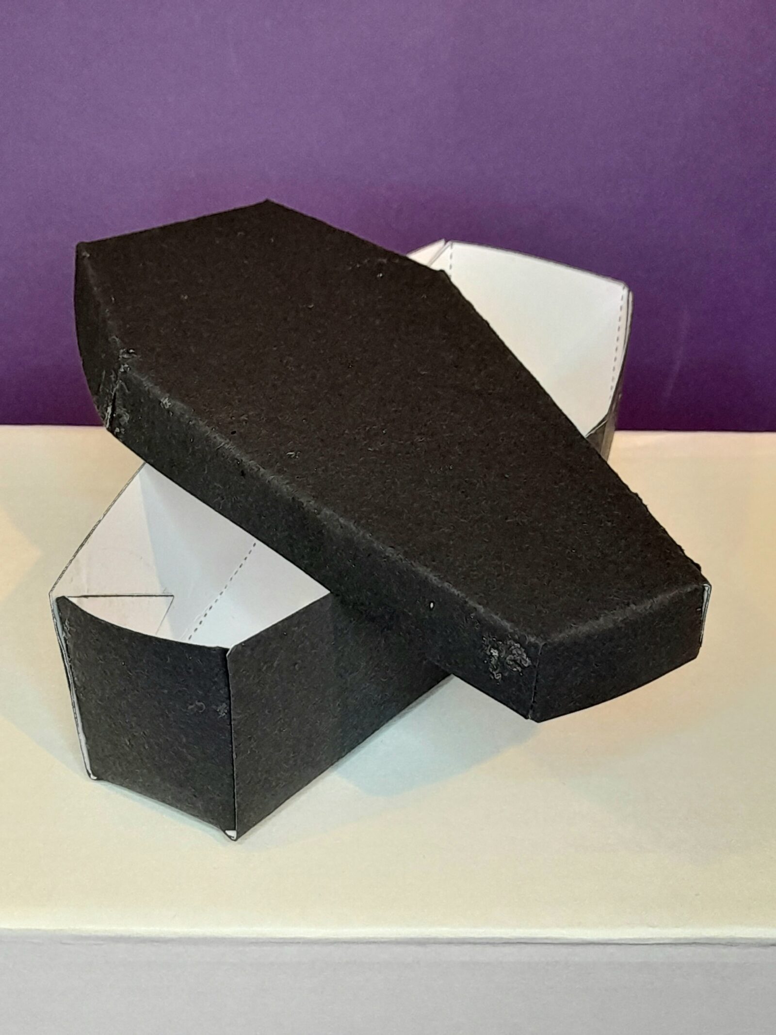HALLOWEEN COFFIN TREAT BOX IDEAS! | CrazeeKidsArt.com