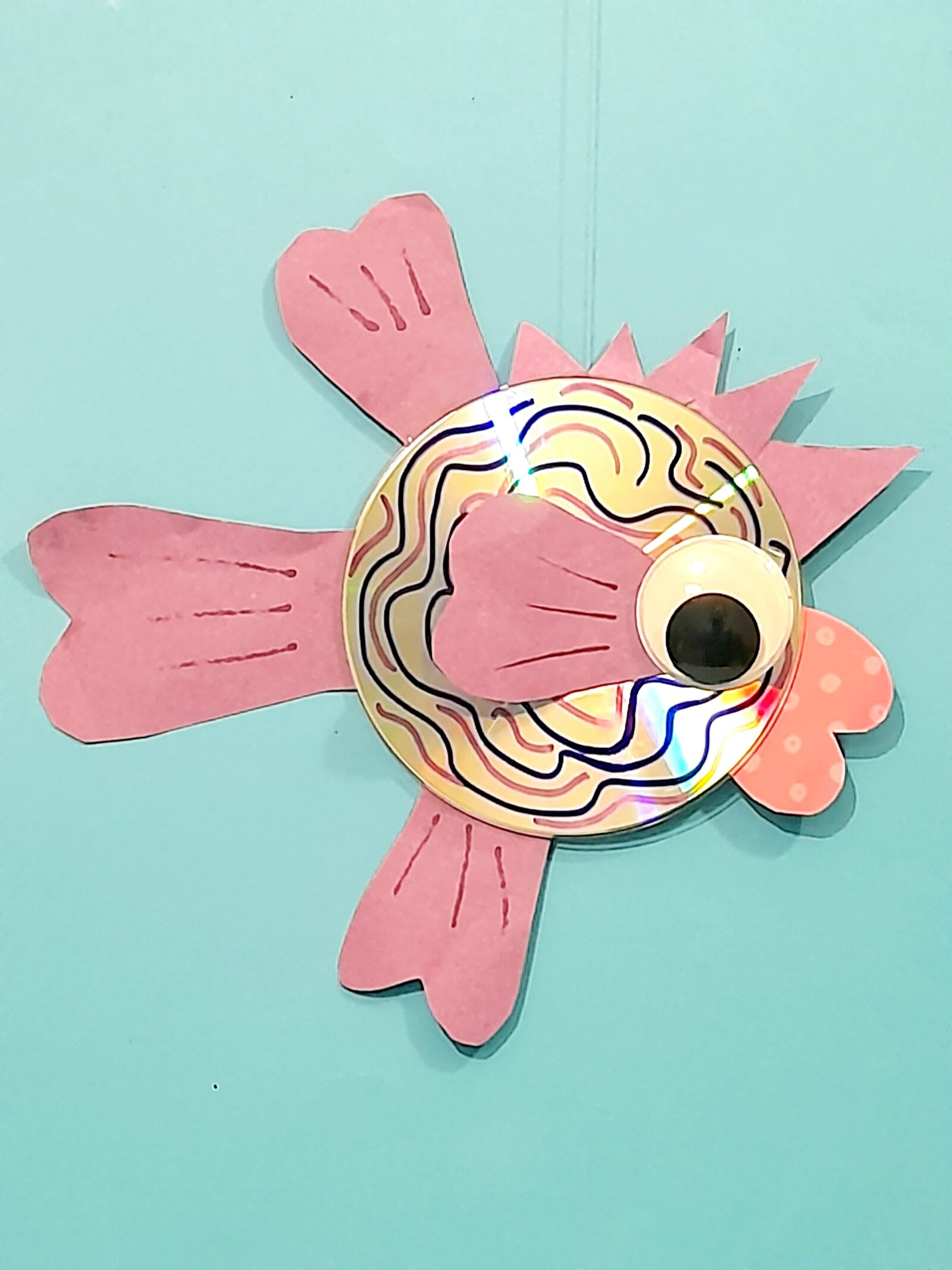 CD FISH CRAFT FOR KIDS! | Crazee Kids Art