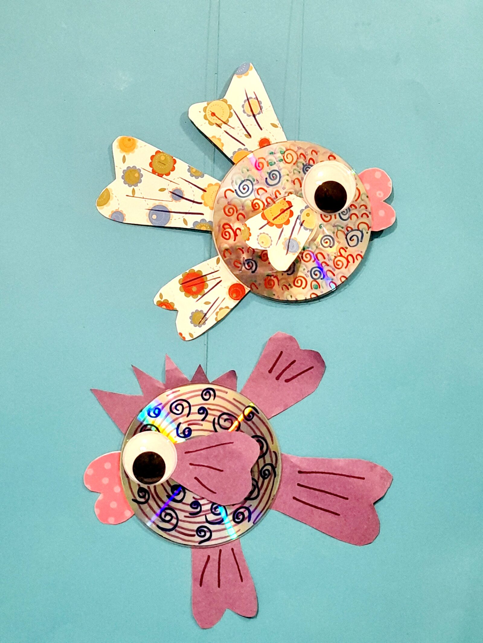 CD FISH CRAFT FOR KIDS! | Crazee Kids Art