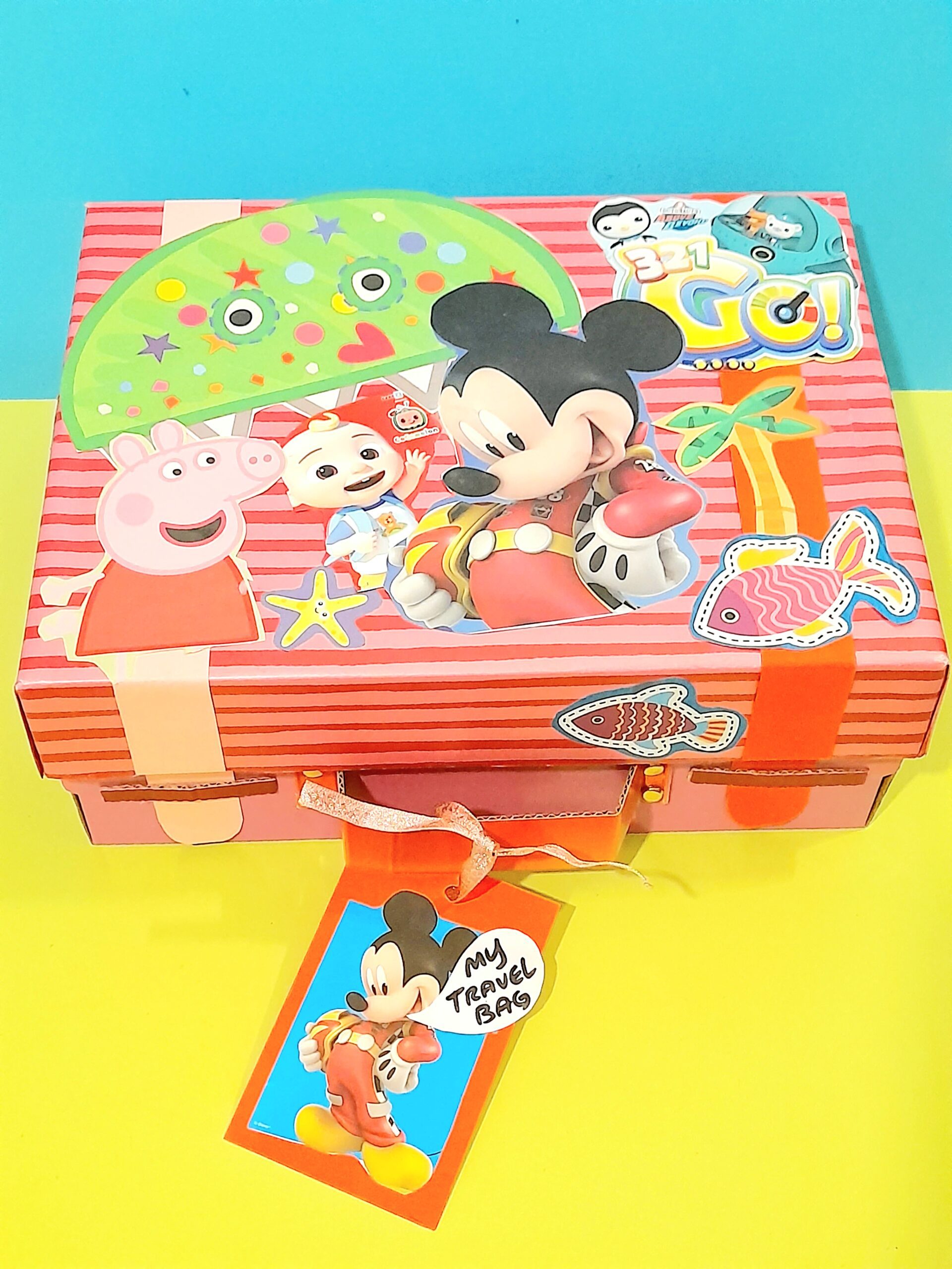 DIY KIDS TRAVEL SUITCASE CRAFT! | Crazee Kids Art