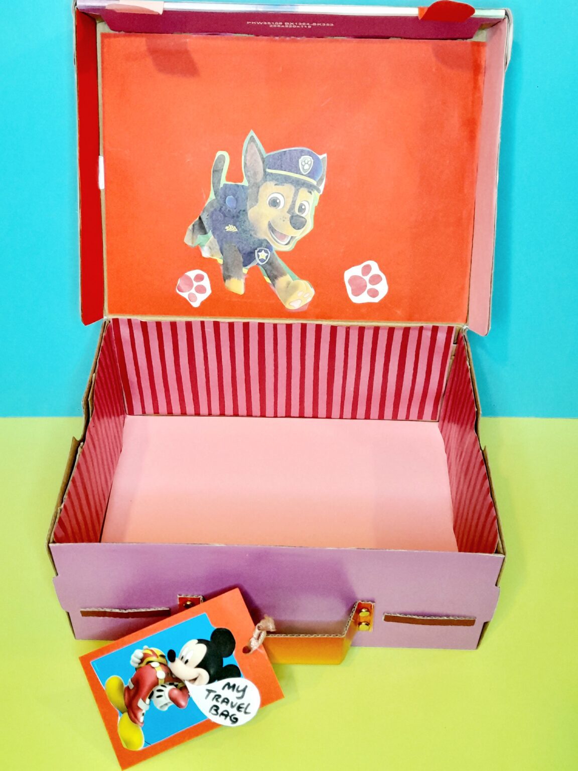 DIY KIDS TRAVEL SUITCASE CRAFT! | Crazee Kids Art